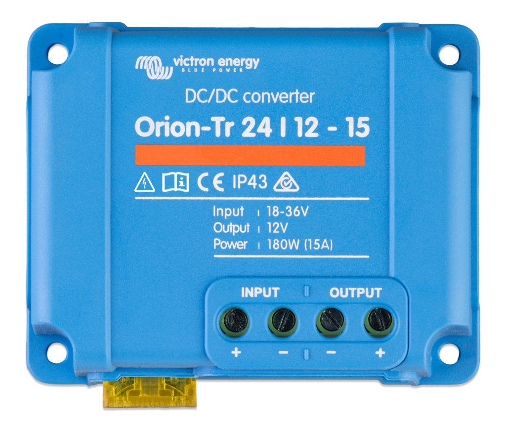 Victron Conversor DC/DC Orion-Tr 24V a 12V 15A 180W Galv. No-Aislado IP43 - Solar Flare