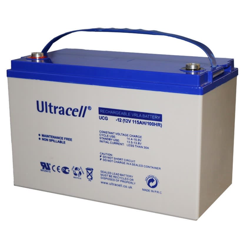 Bateria Ultracell GEL Ciclo Profundo 100AH-12V - SolarFlare